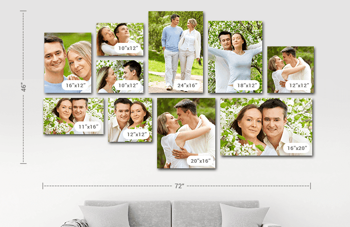 Canvas Wall Display Ideas 10 Trendy Canvas Wall Display Ideas For