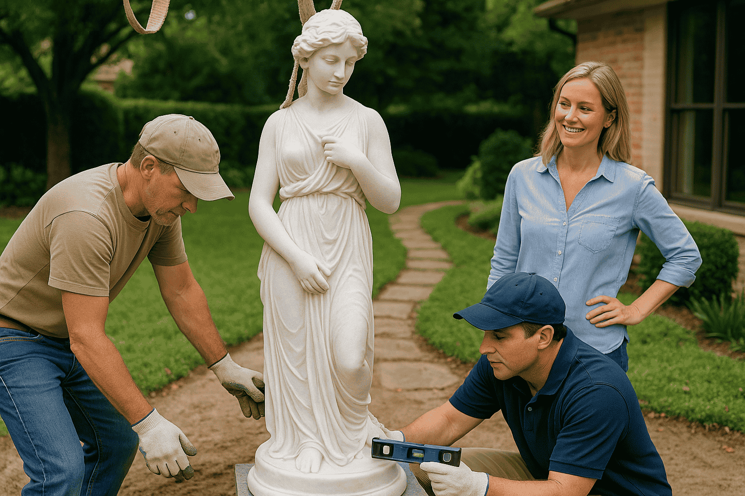 How To Install a Custom Statue in Canada | CanvasChamp